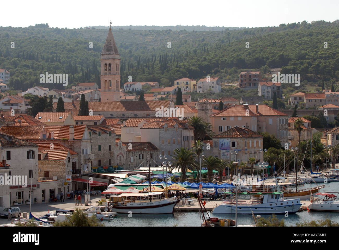 Supetar on the island of Brac, Croatia Stock Photo - Alamy