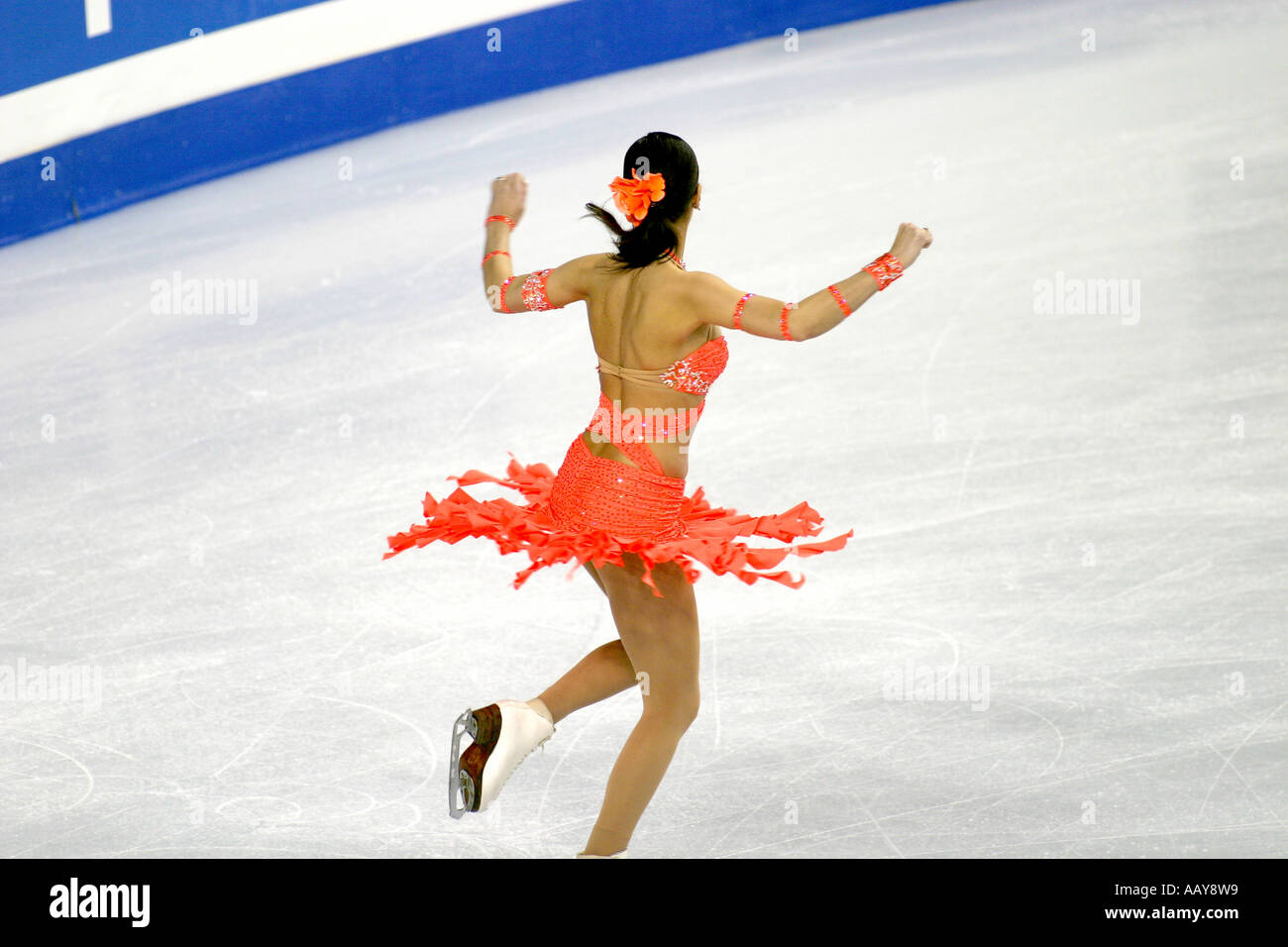 Figure skating dancing Stock Photo - Alamy