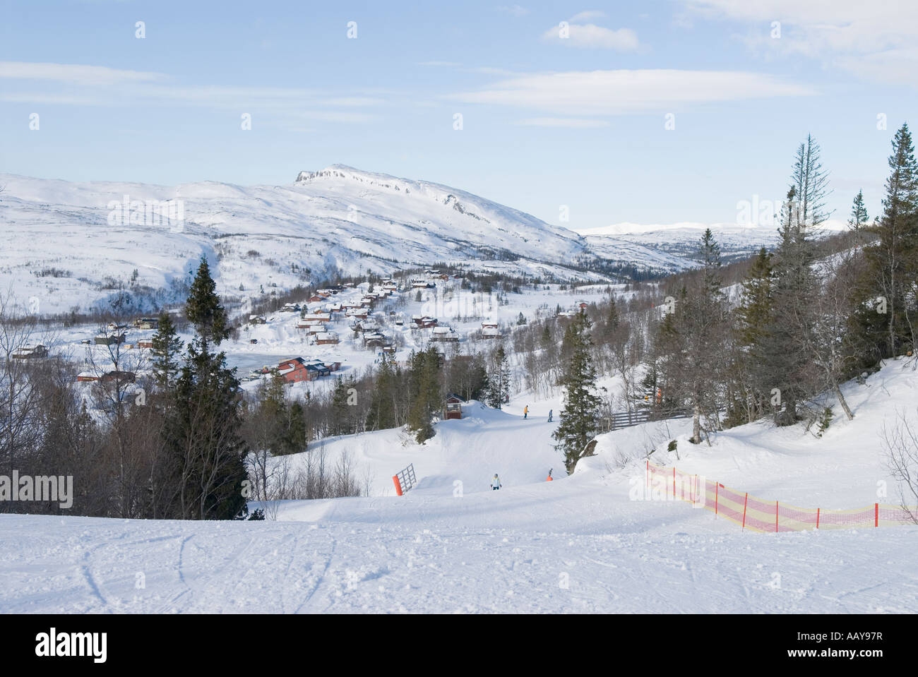 Norvegian mountain seen from Storlien, Sweden Stock Photo - Alamy