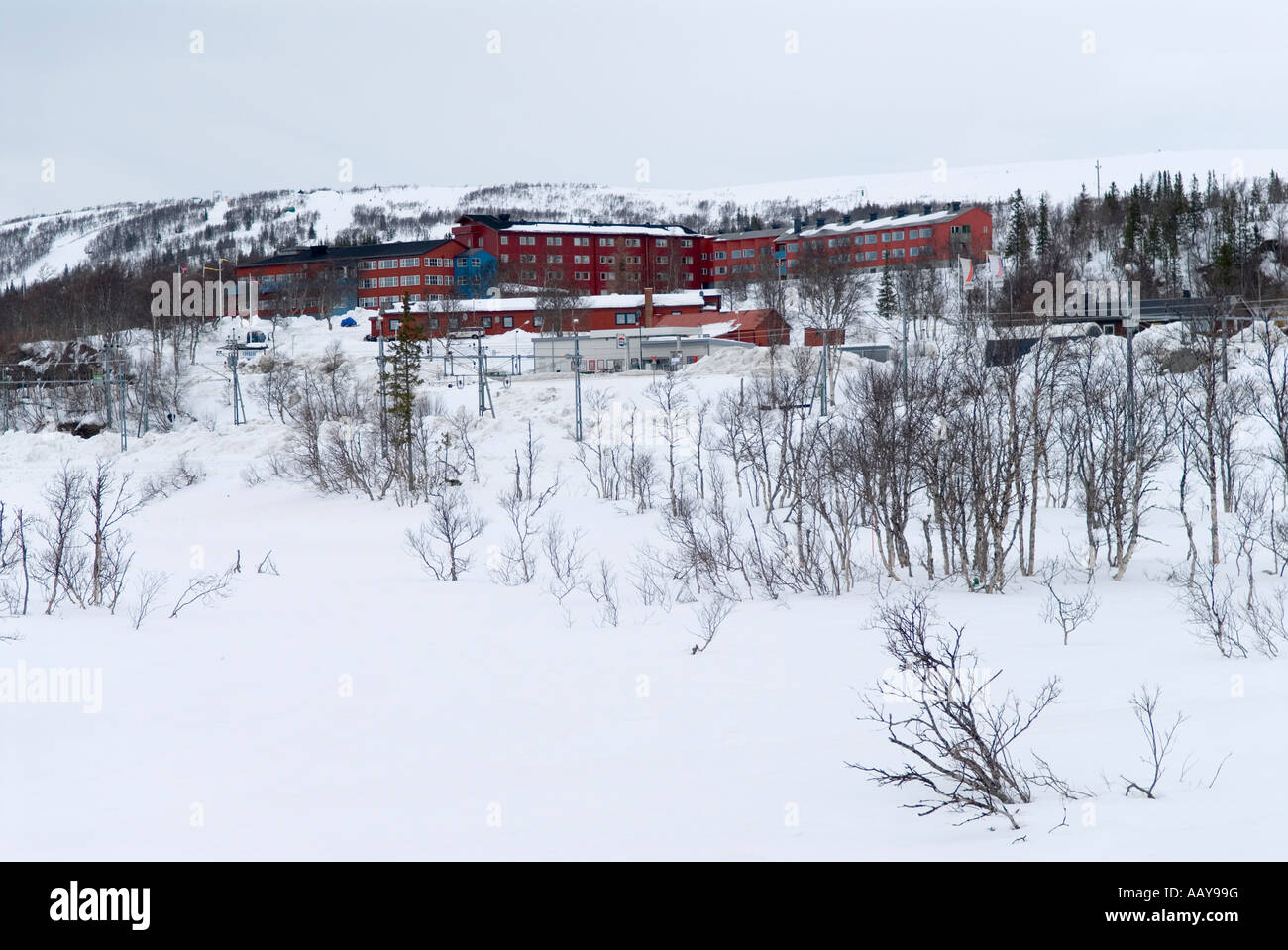 Hotel in Storlien, Sweden Stock Photo - Alamy