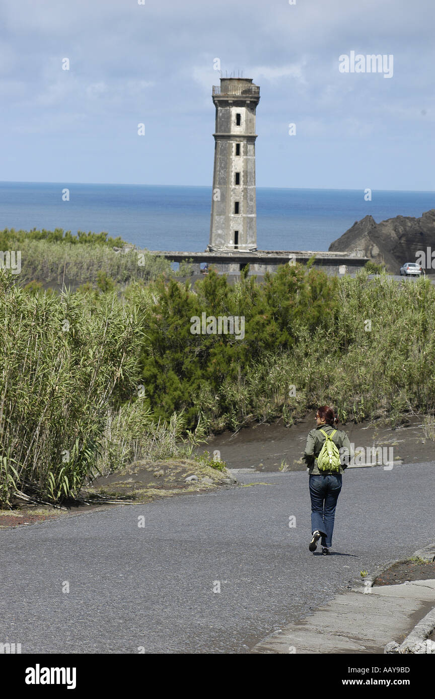 Faial Island volcano the Capelinho a massive volcano with intense ...