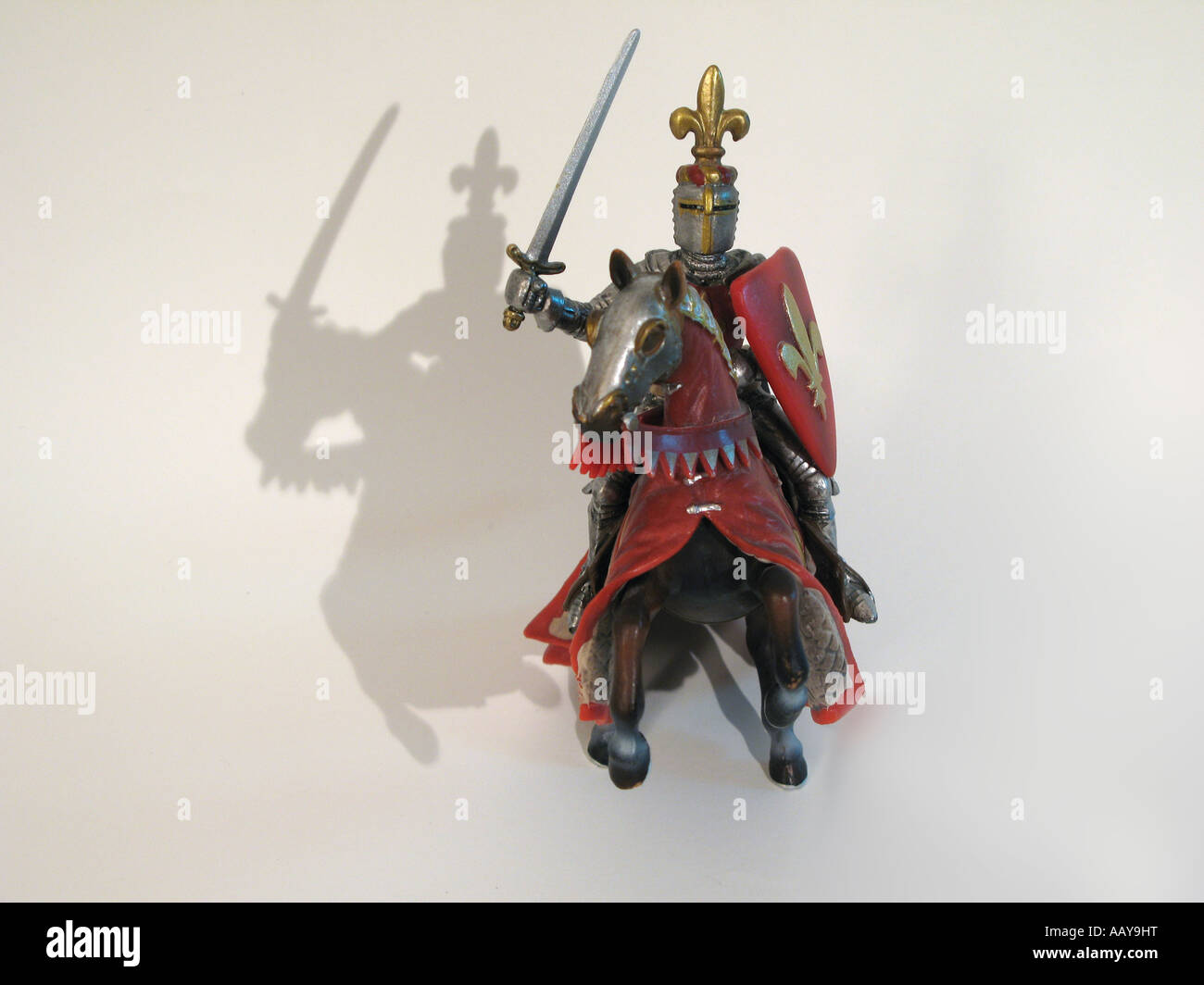 Knight horse toy hi-res stock photography and images - Alamy