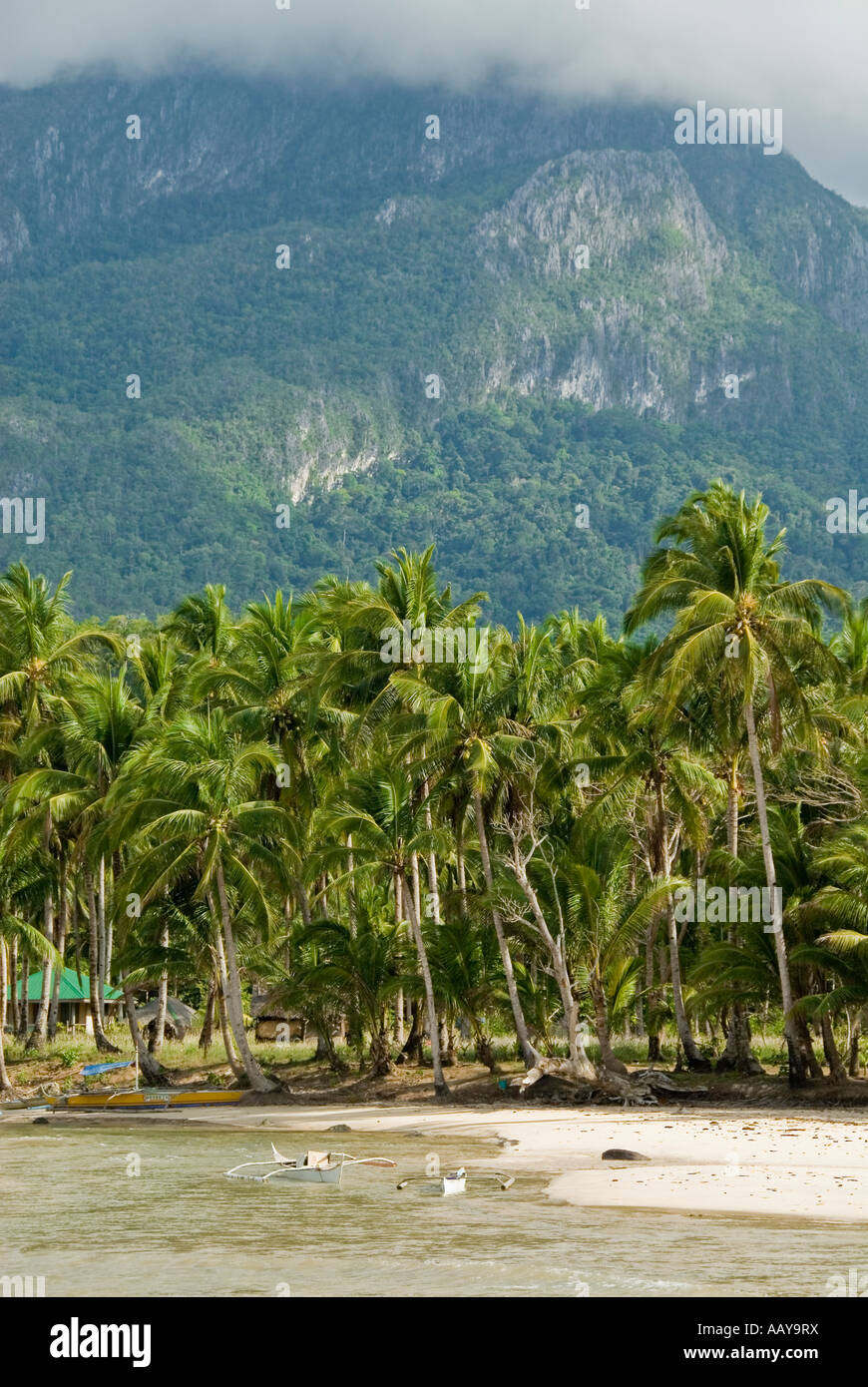 19 04 07 Sabang Palawan Philippines Photo Simon Grosset Stock Photo - Alamy