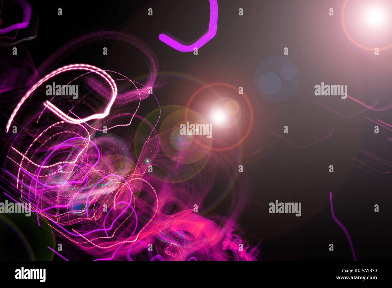 Electrical Current Long exposure of light Stock Photo - Alamy