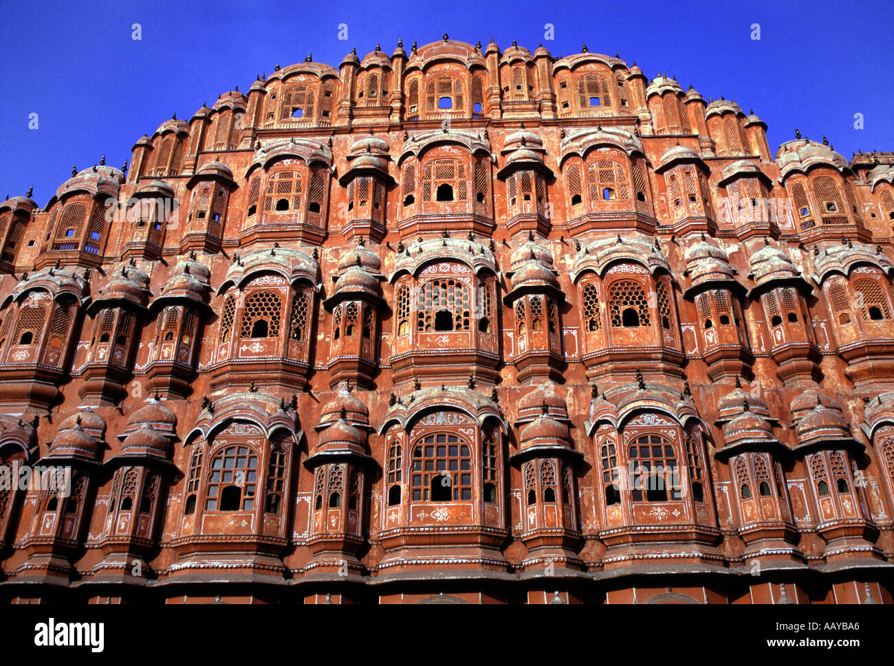 Hawa Mahal the Palace of the Winds in Jaipur Rajastan India Stock Photo ...