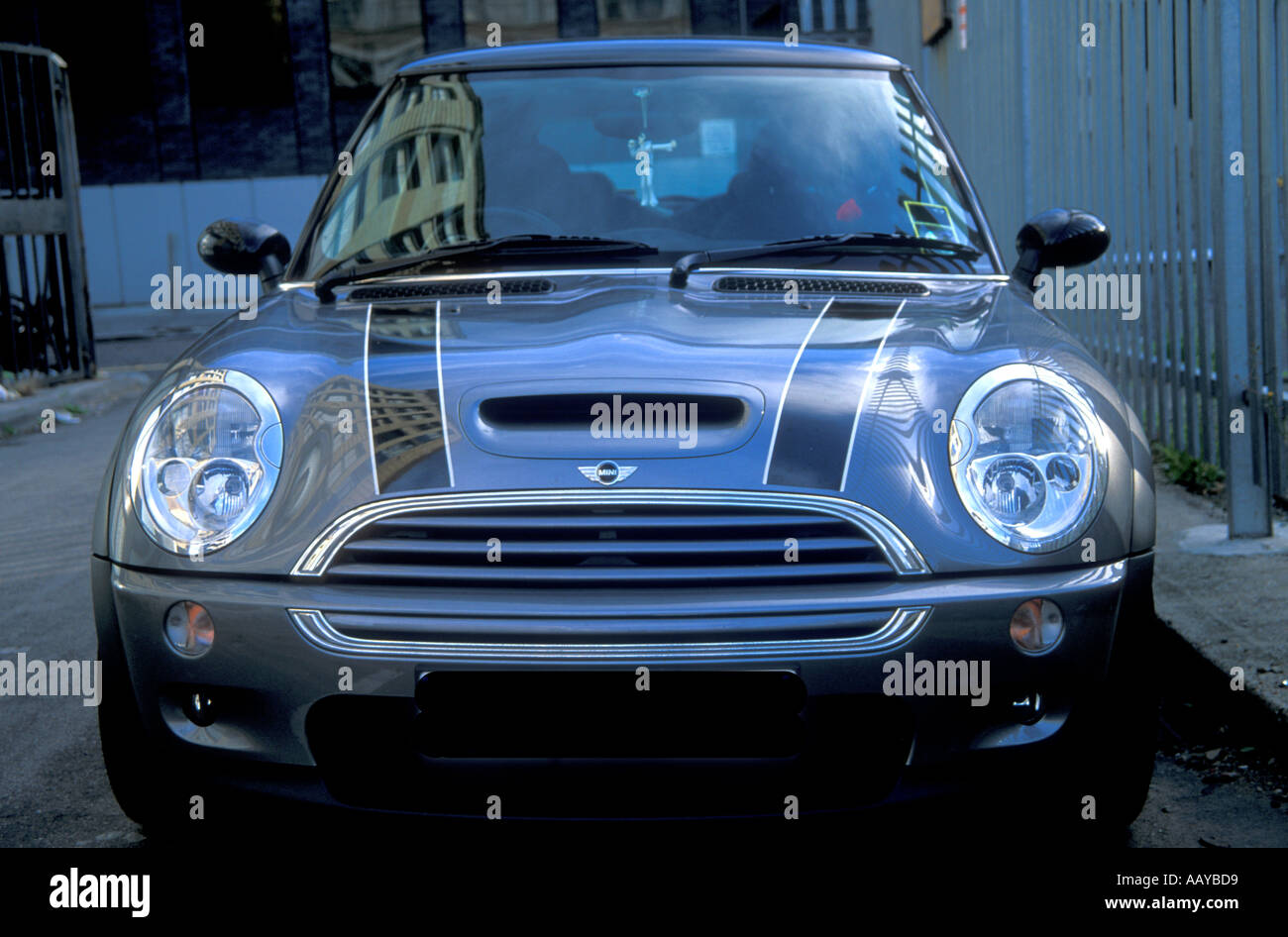 Mini cooper sports car Stock Photo - Alamy