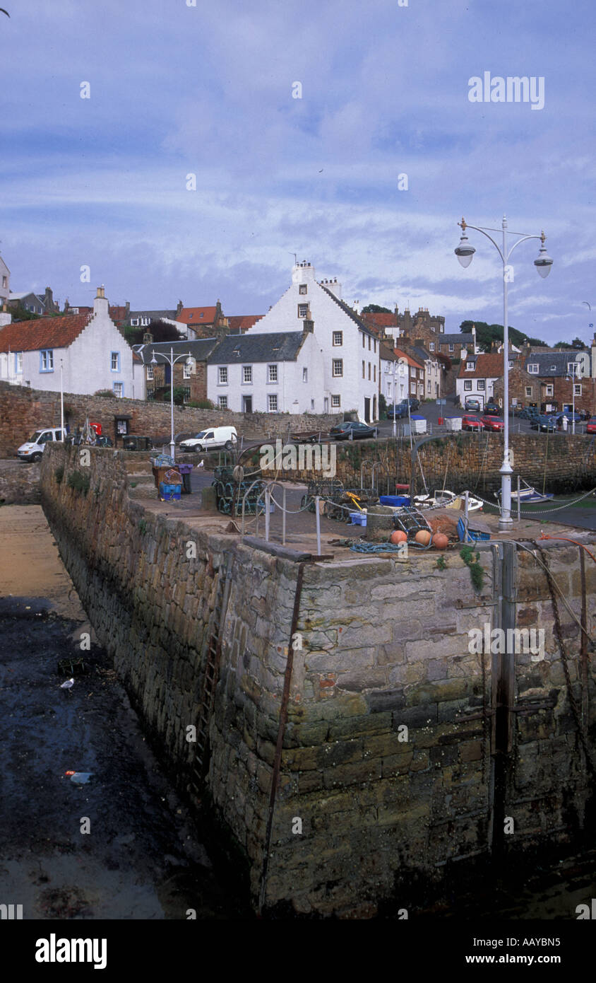 The Old Harbour, Crail Stock Photo - Alamy