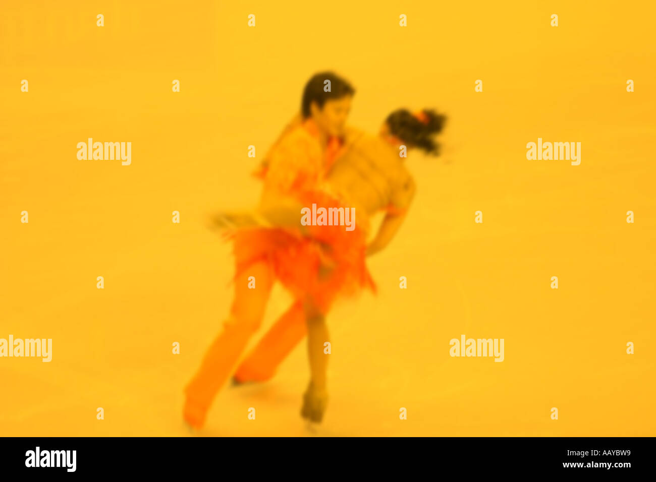 Figure skating pairs dancing Stock Photo - Alamy