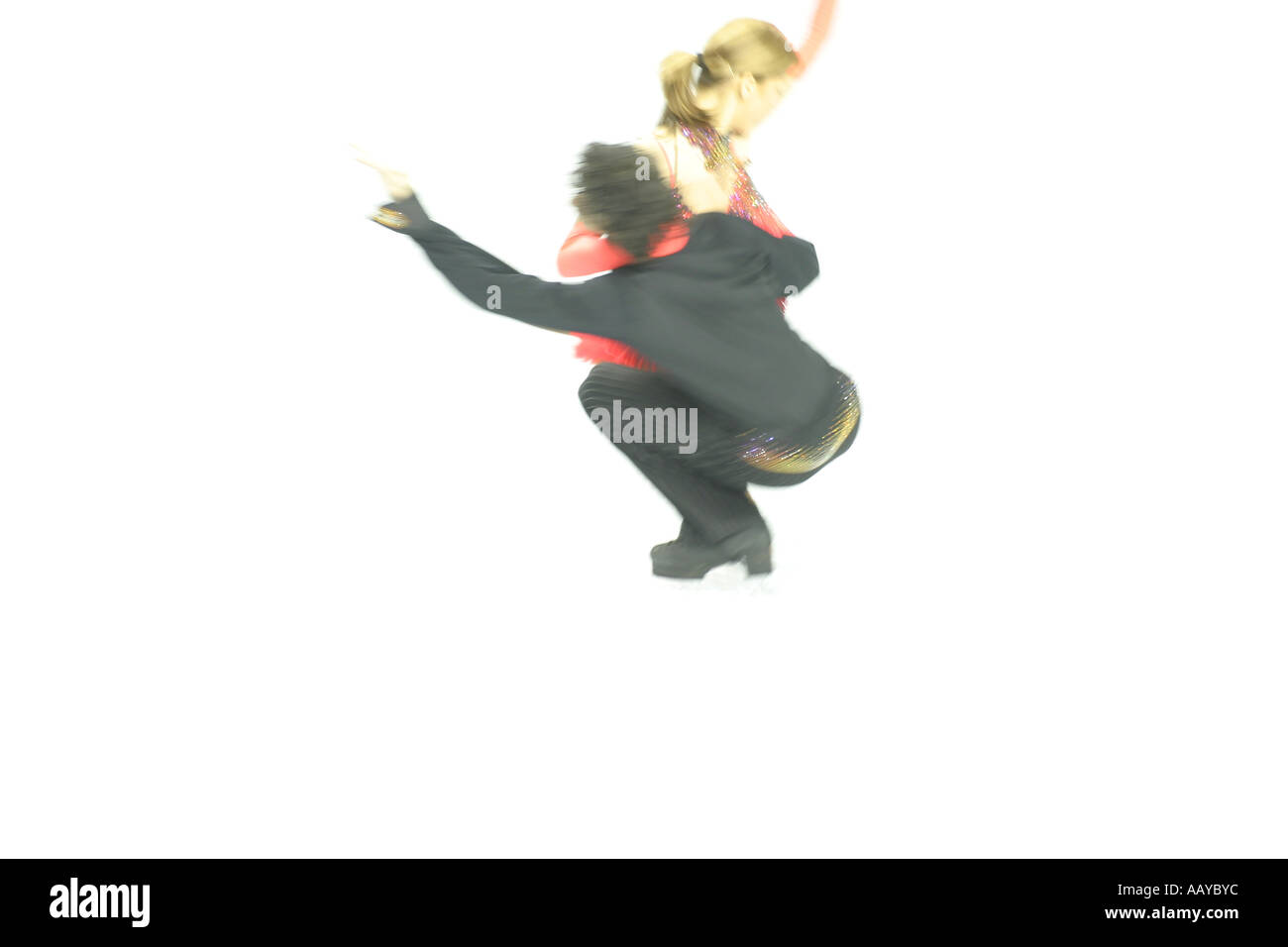 Figure skating pairs dancing Stock Photo - Alamy