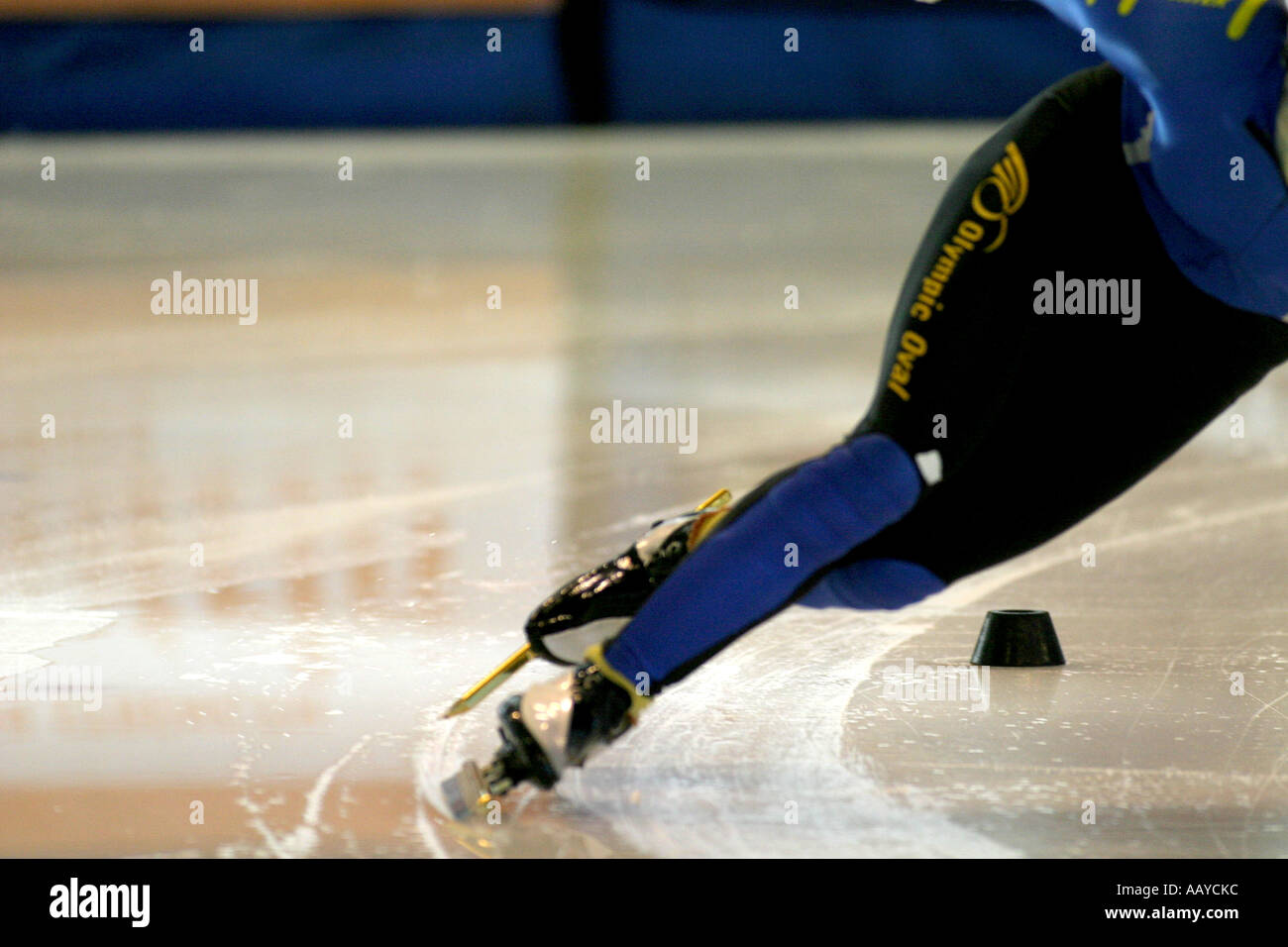 Short track speed skating Stock Photo - Alamy