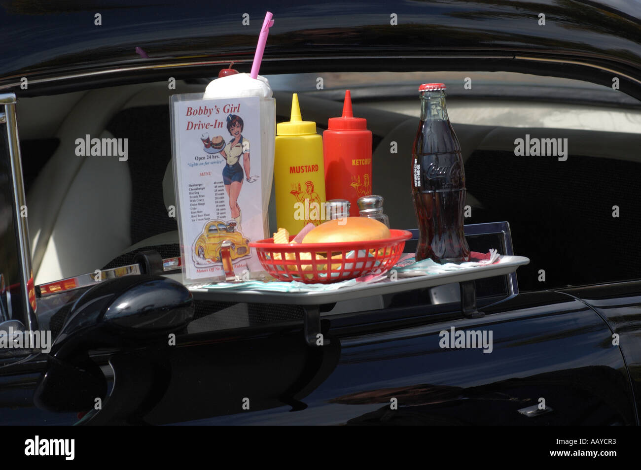 Car hop hi-res stock photography and images - Alamy