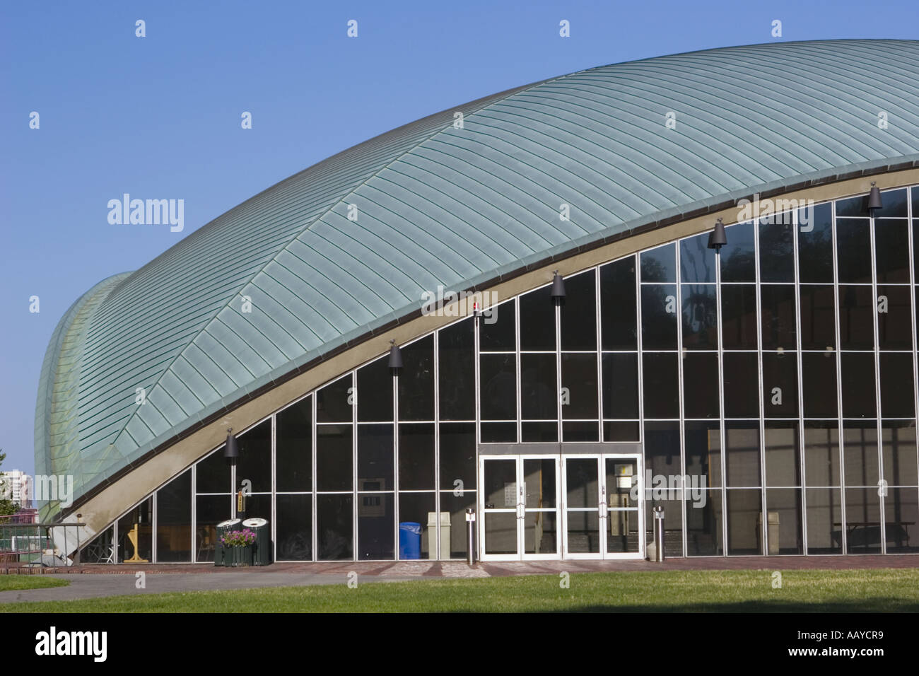 Entrance to Kresge Auditorium Massachusetts Institute of Technology MIT ...