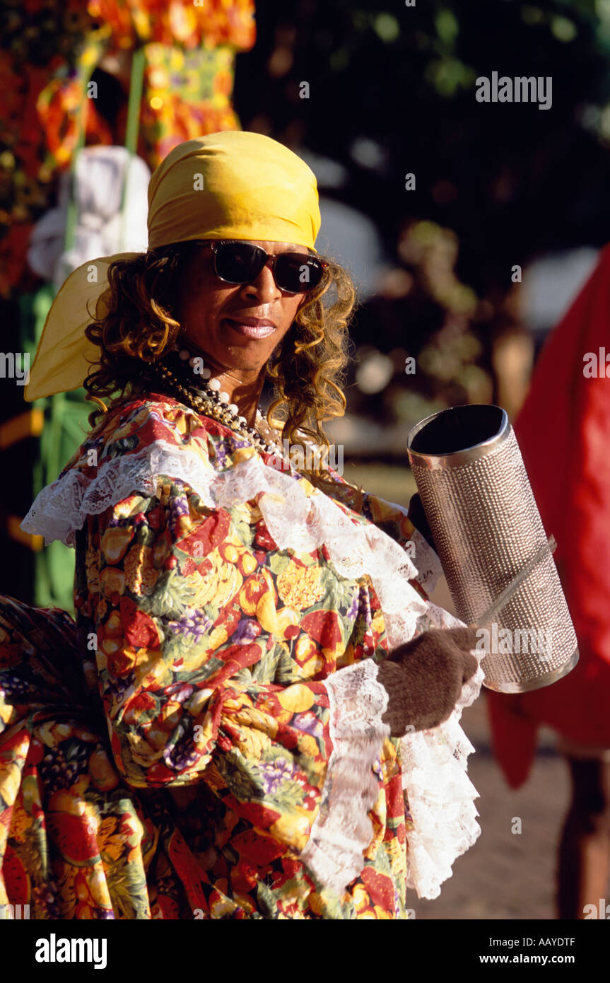 Carnival Costume Santo Domingo Dominican Republic Stock Photo - Alamy