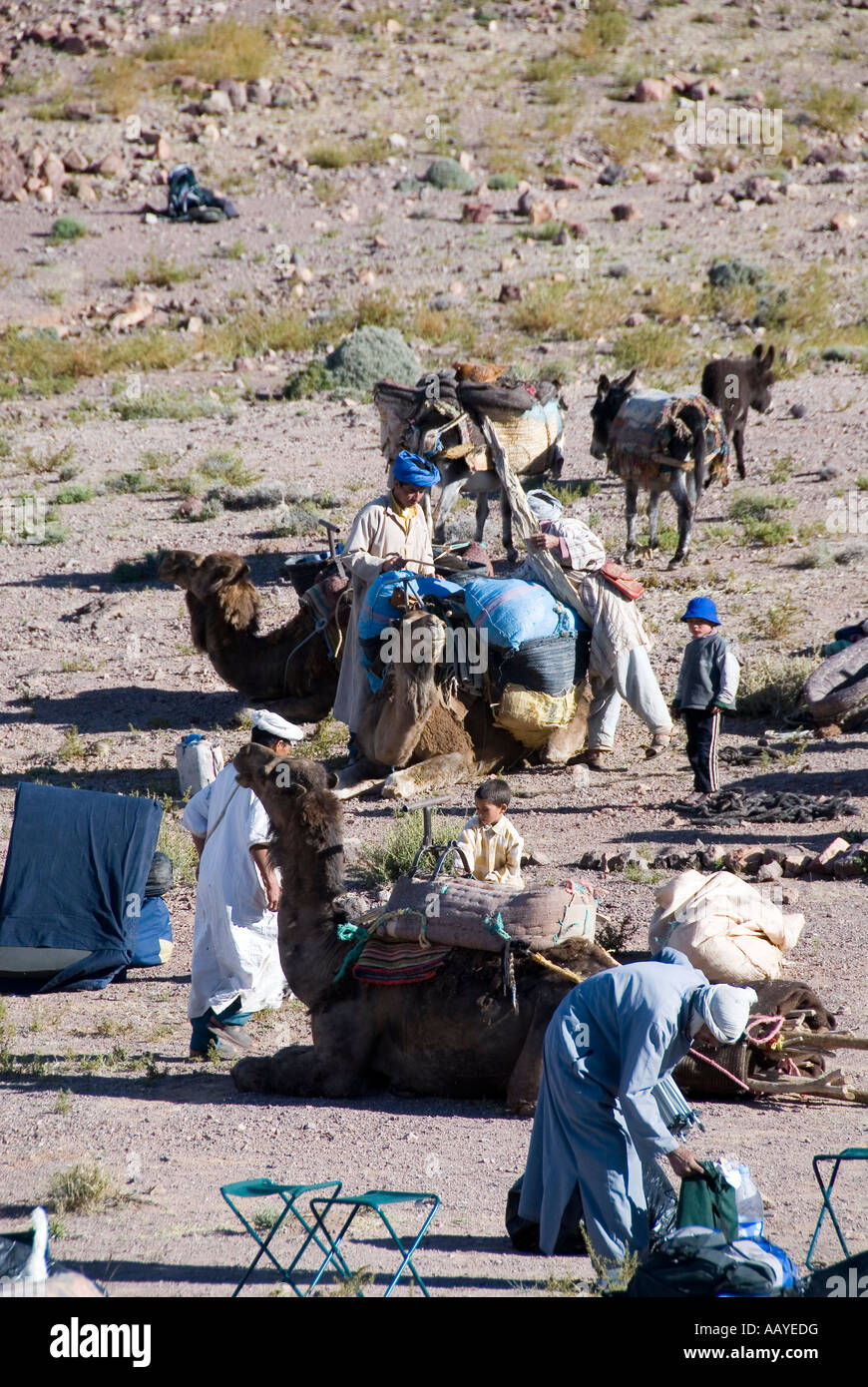 05 07 Jebel Saghro Morocco Walking with the Ait Atta nomads a Berber ...