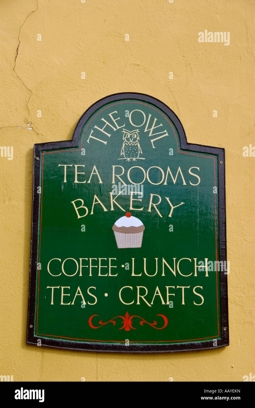 Tea Rooms sign Stock Photo - Alamy