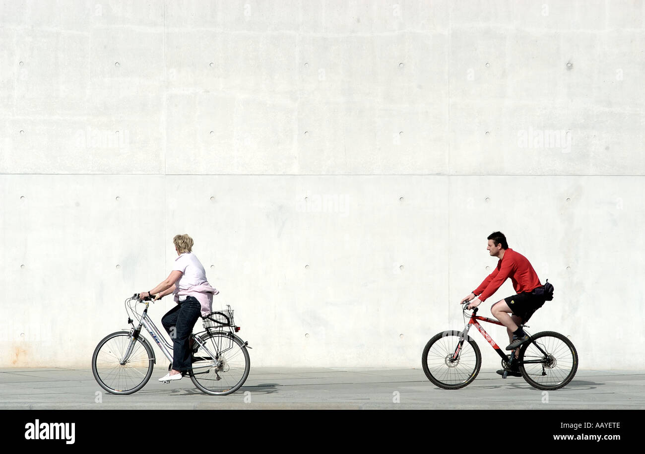 Bike ride together friends cycling woman bicycles hi-res stock ...