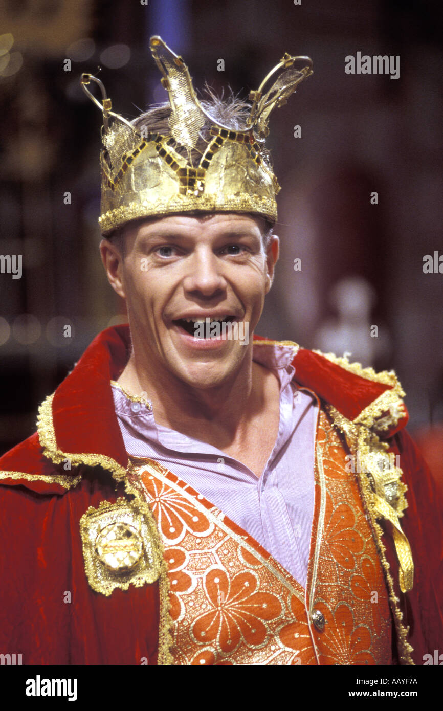 Mark Speight as the King in See it Saw It a Brechin Production for BBC ...