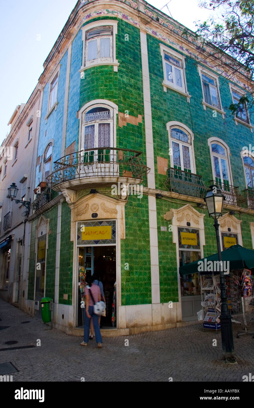 Algarve Architecture, Lagos Stock Photo - Alamy