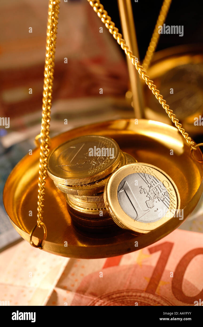 Weighing Paper On A Scale