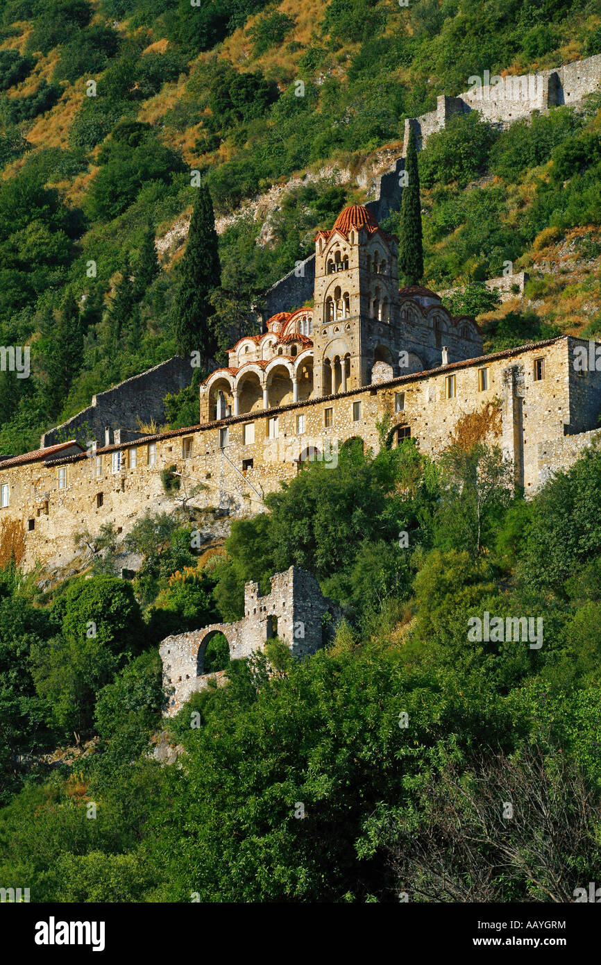 Pantanassa monastery at Mystra Greece Stock Photo - Alamy