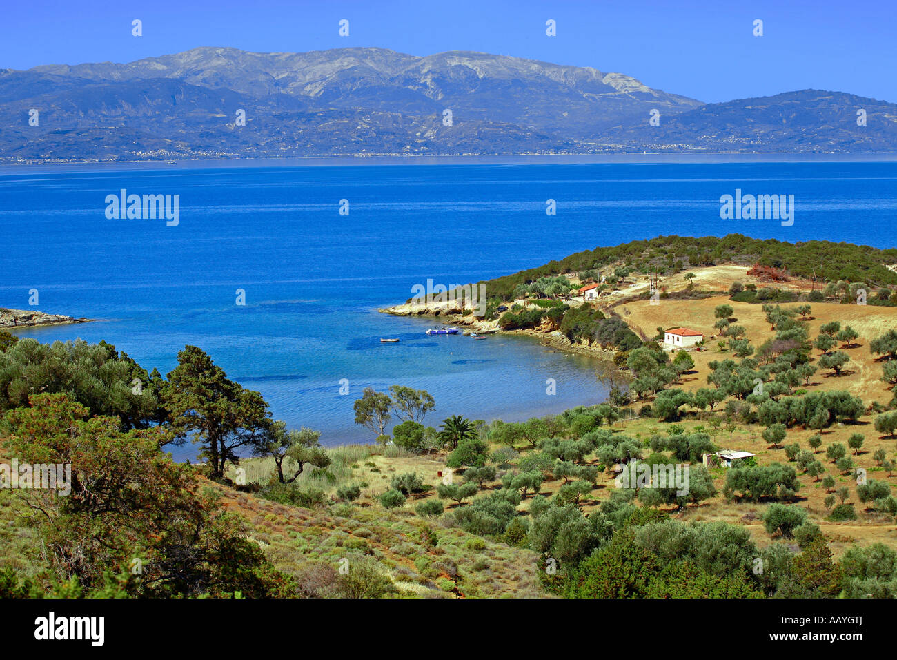 Gulf of Corinthia Greece Stock Photo - Alamy