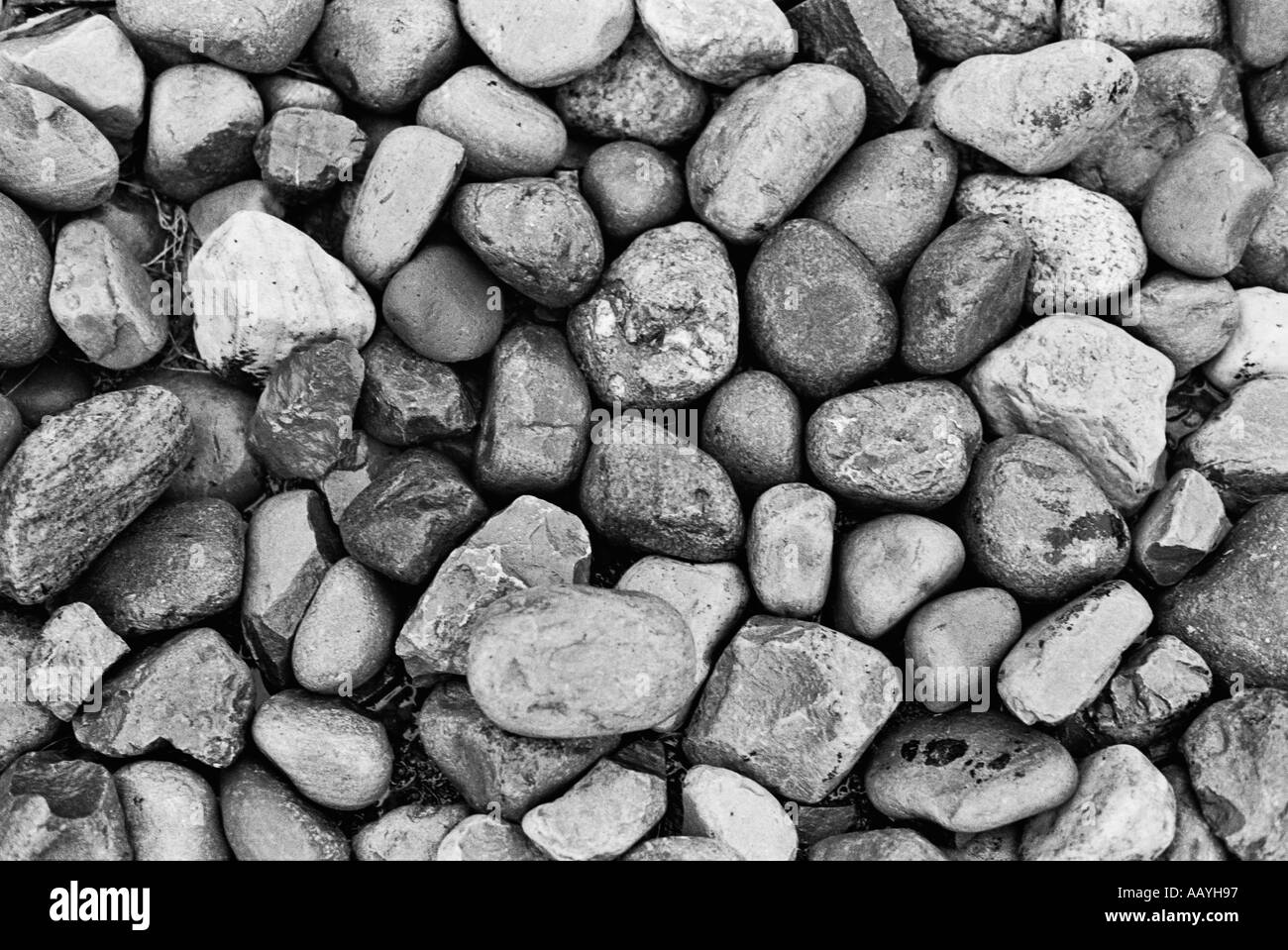 Rocks and stones patterns shapes grid Stock Photo - Alamy