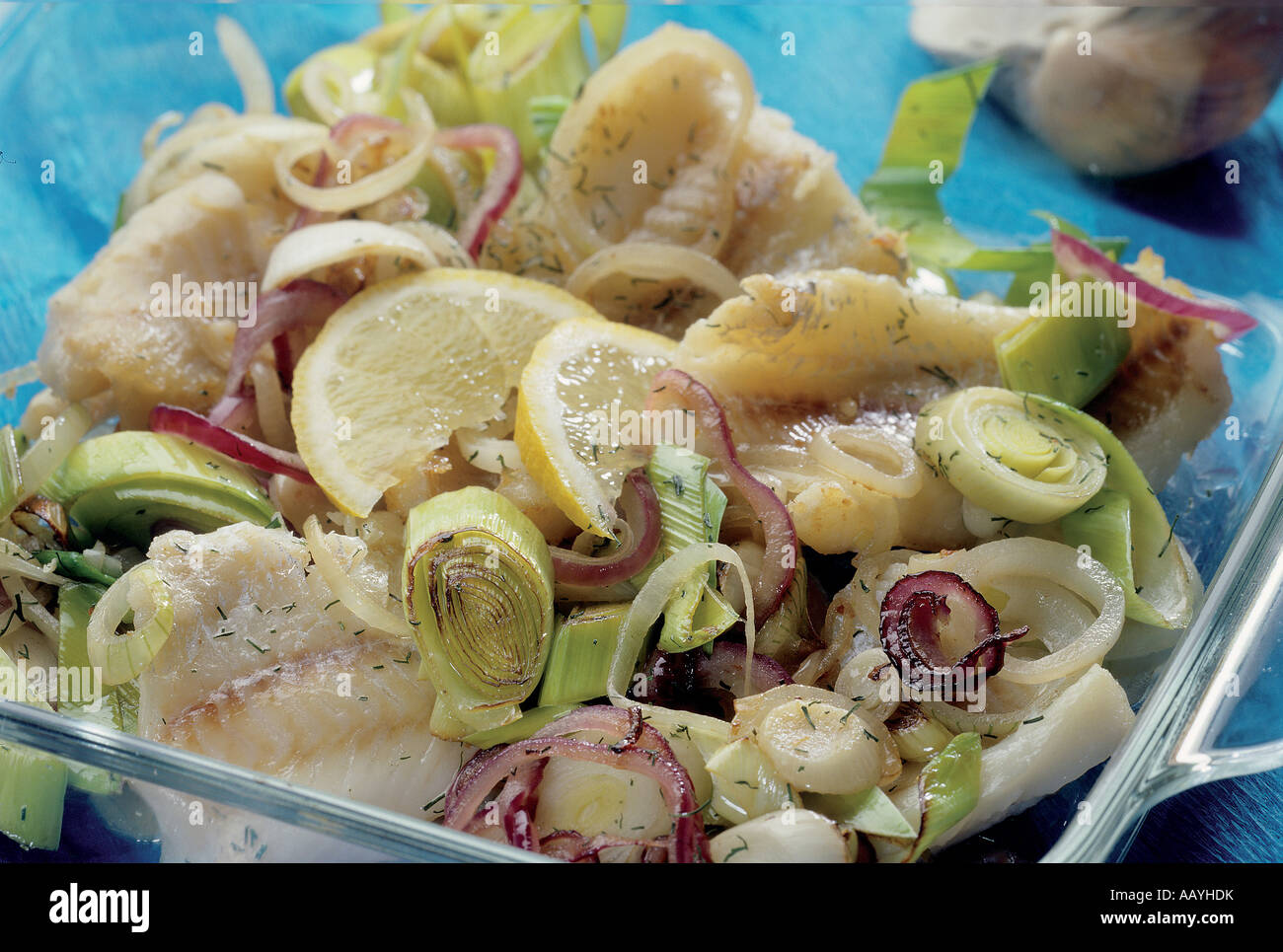 Swedish Baked Fish Stock Photo - Alamy