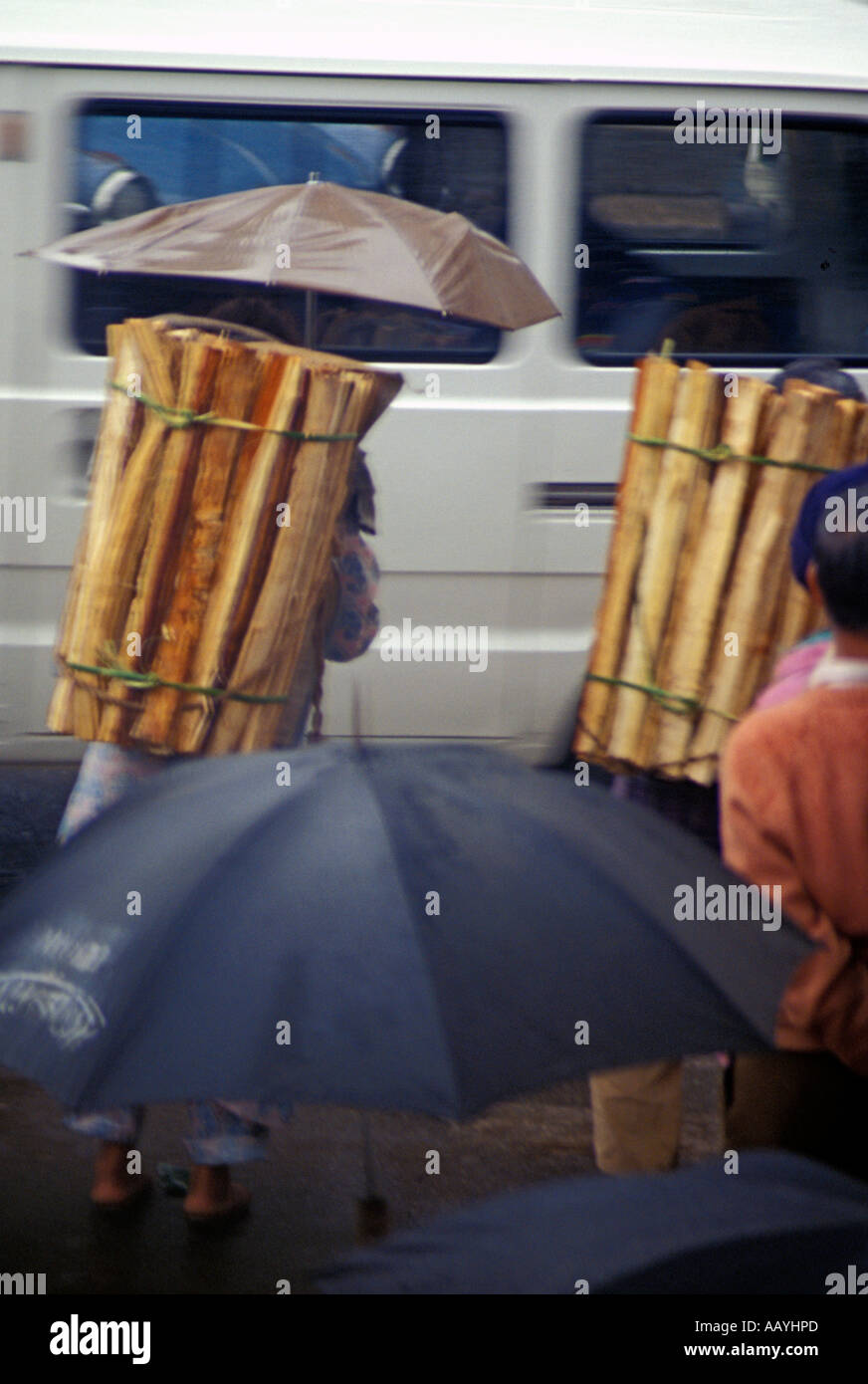 Local people in the rain, kalimpong, India Stock Photo - Alamy