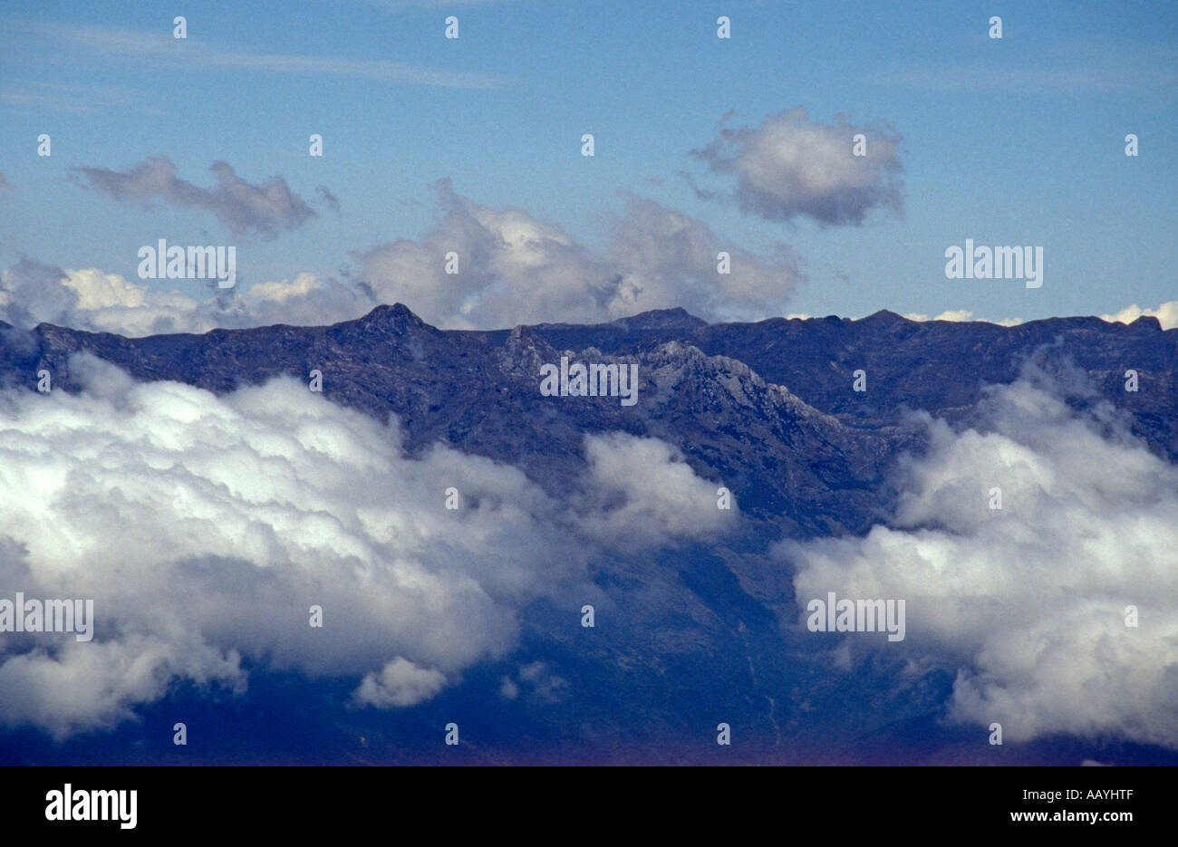 Clouds above The Andes, Venezuela Stock Photo - Alamy