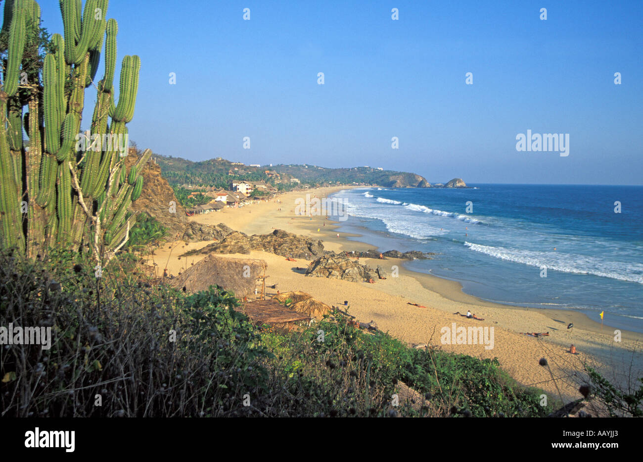 Zipolite Beach, Mexico Stock Photo - Alamy