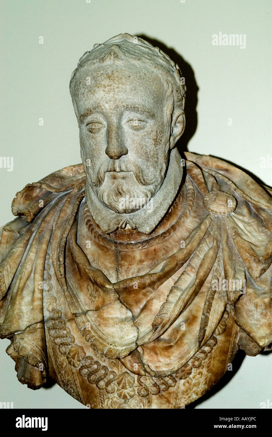 Henri II 2 King of France by Germain Pilon Stock Photo - Alamy