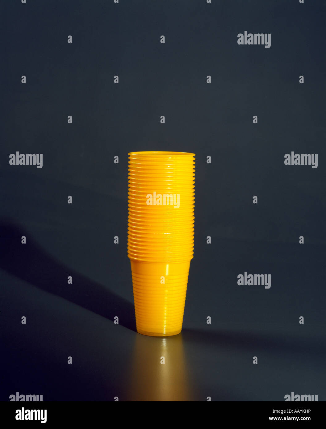 Plastic cups stacked pile hi-res stock photography and images - Alamy
