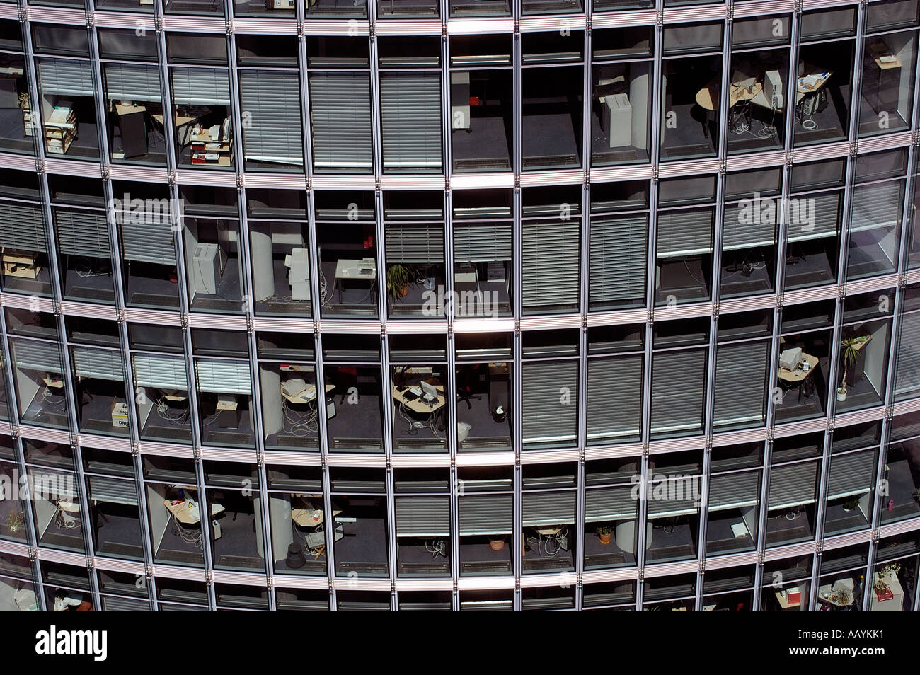 Office s in tower building DB Berlin Germany Stock Photo - Alamy