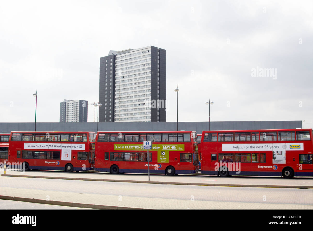 Stratford city bus station hi-res stock photography and images - Alamy
