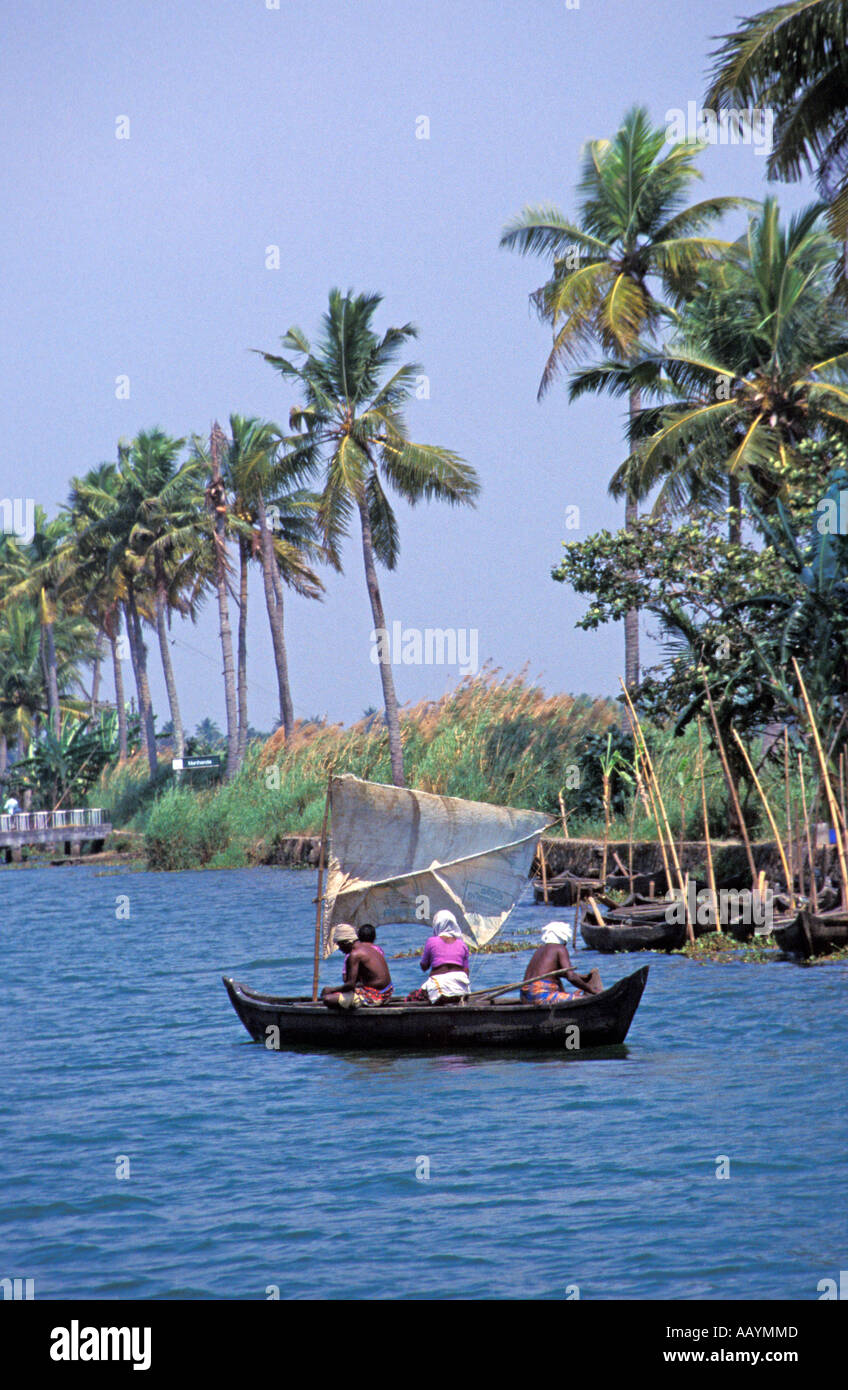 Kerala Backwaters, India Stock Photo - Alamy