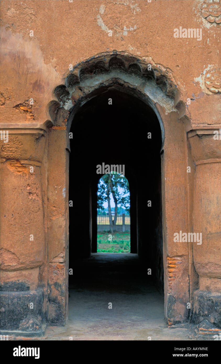 Detail of Indian wall Stock Photo - Alamy