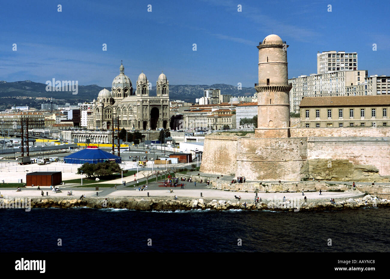 Entrance to the port of marseilles hi-res stock photography and images ...