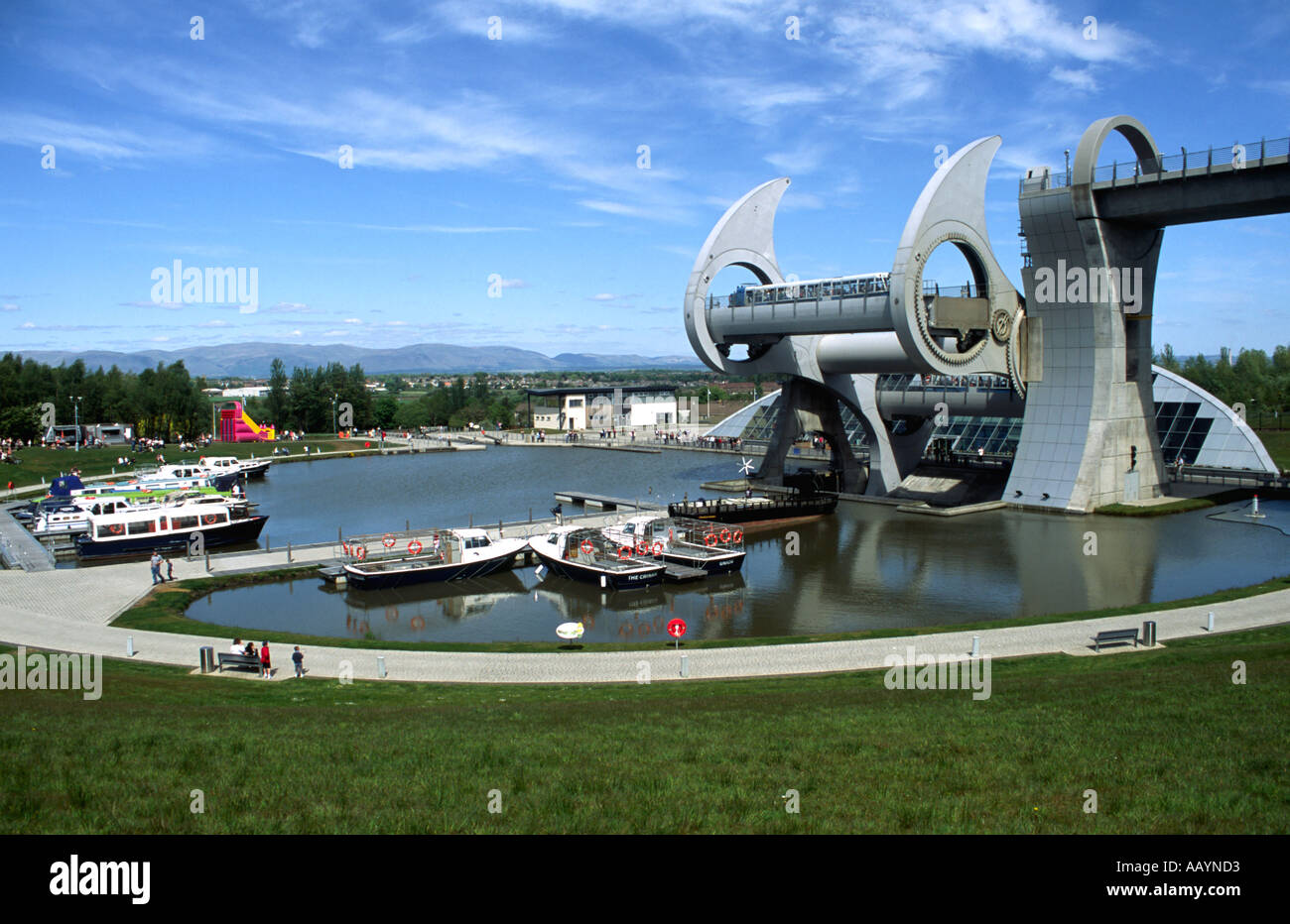 Falkirk Wheel Scotland Stock Photo - Alamy