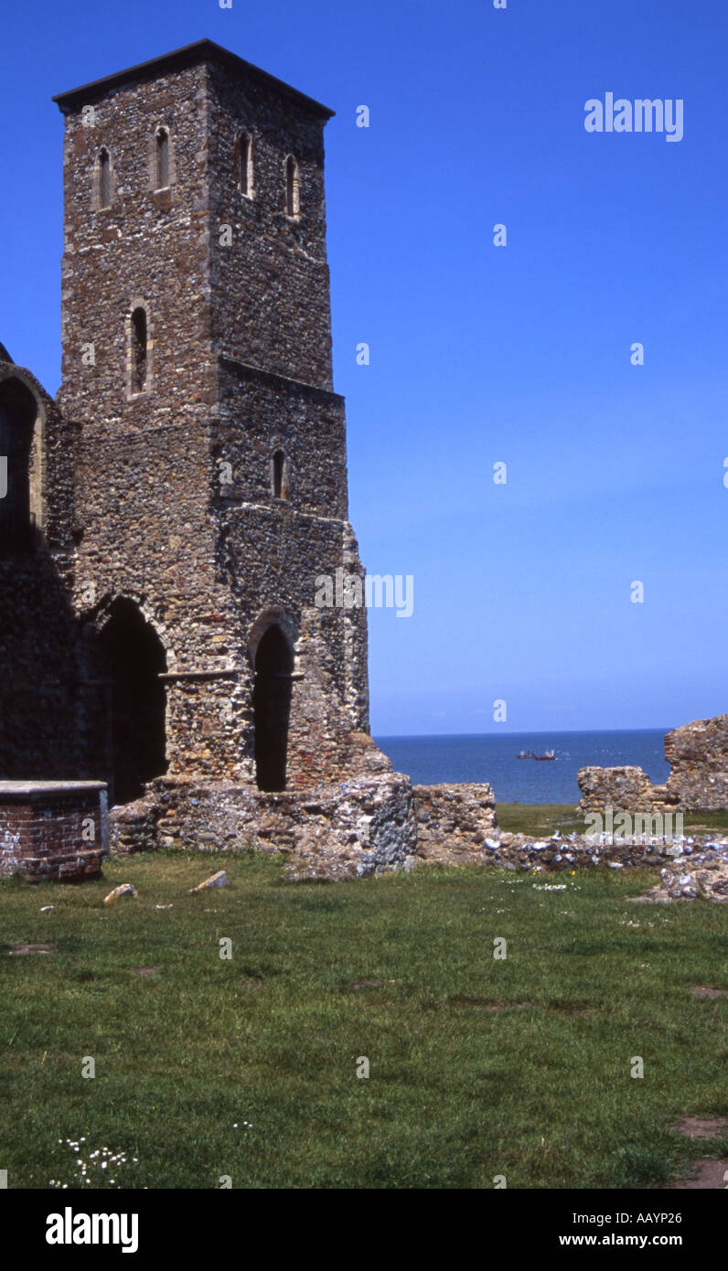 Reculver towers hi-res stock photography and images - Alamy