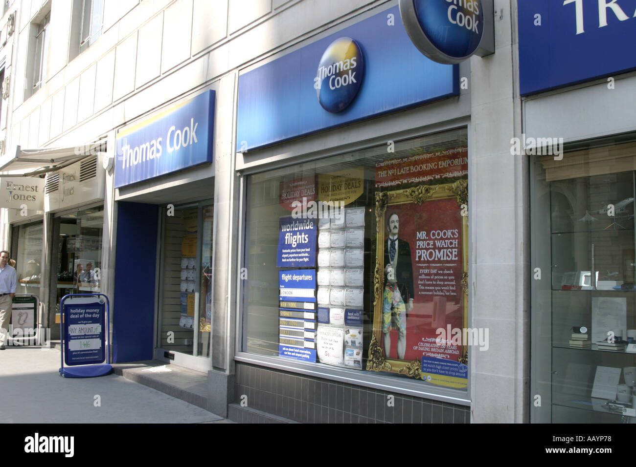 Thomas cook shop london hi-res stock photography and images - Alamy
