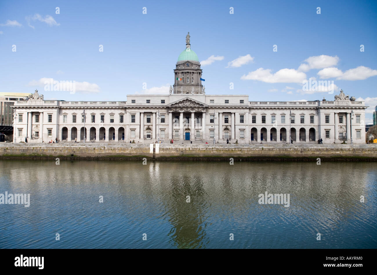 Custom House Dublin Stock Photo - Alamy