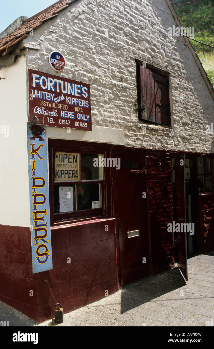 Whitby kipper shop hi-res stock photography and images - Alamy