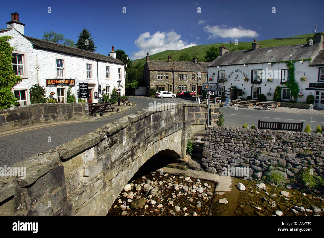 Walking the Yorkshire Dales Way Stock Photo - Alamy