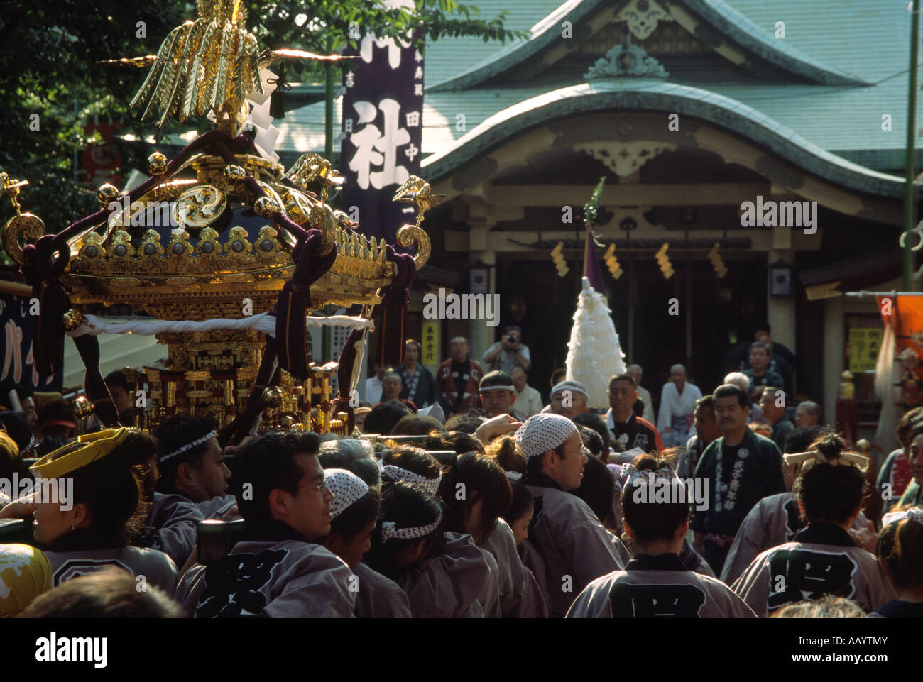 Portable shrines in japan hi-res stock photography and images - Alamy