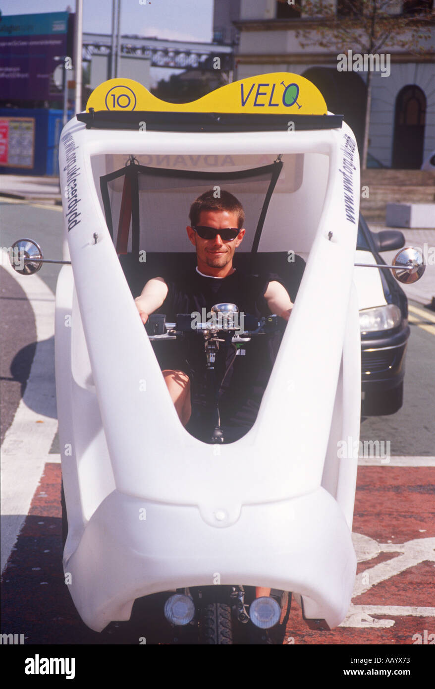 Cardiff taxi wales hi-res stock photography and images - Alamy