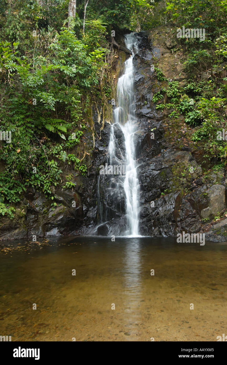 Durian Perangin waterfall. Langkawi island, Malaysia Stock Photo - Alamy