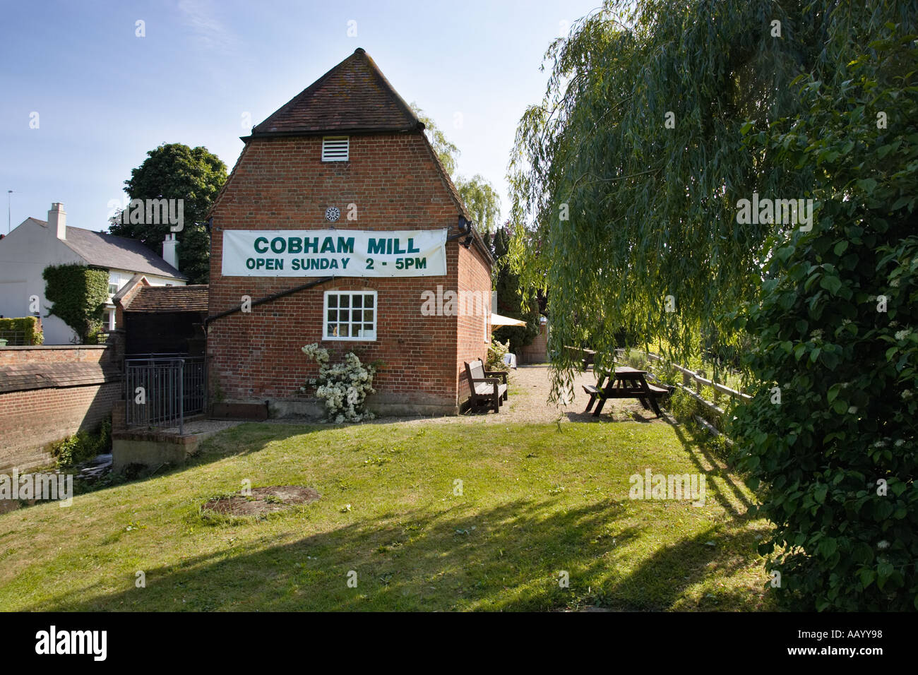 Ancient Water Mill at Cobham Surrey England UK Stock Photo - Alamy