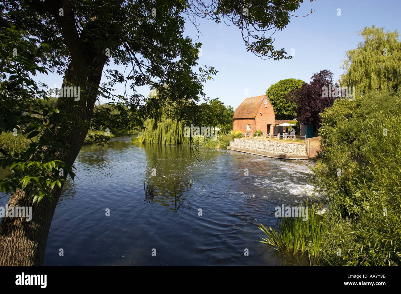 Ancient Water Mill at Cobham Surrey England UK Stock Photo - Alamy