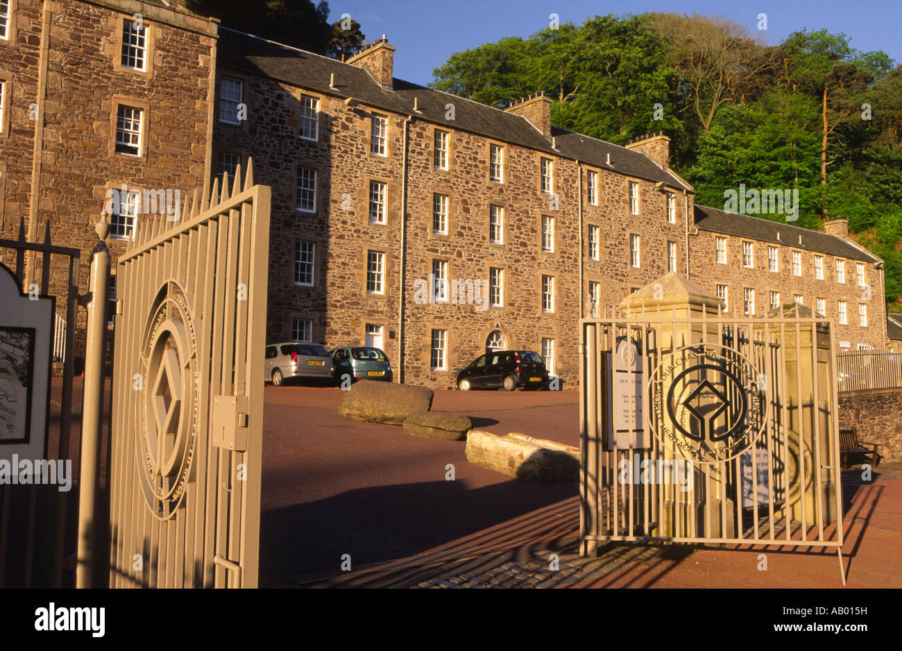 New Lanark UNESCO World Heritage Site conservation village Robert Owens ...