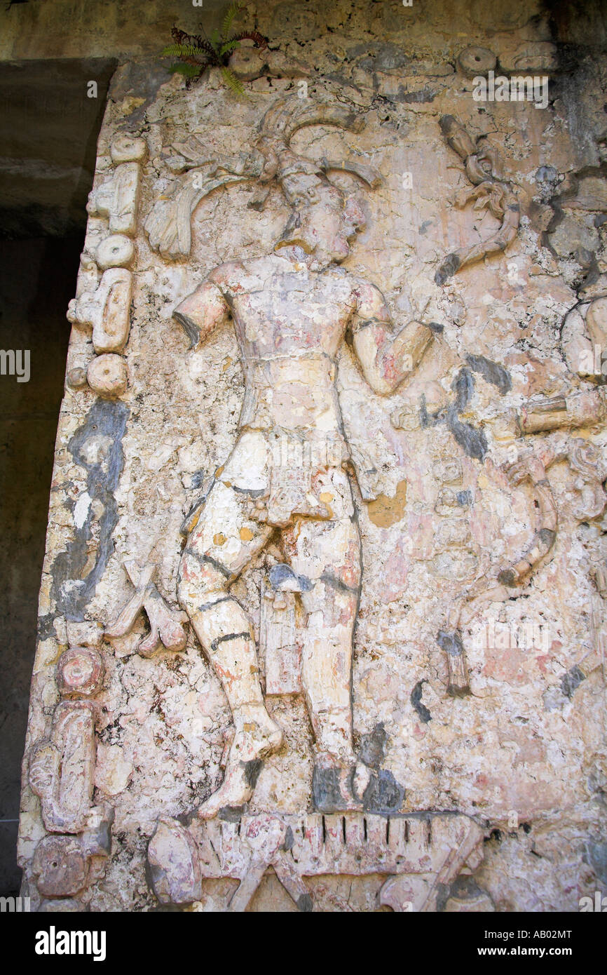 El palacio the palace palenque chiapas maya hi-res stock photography ...